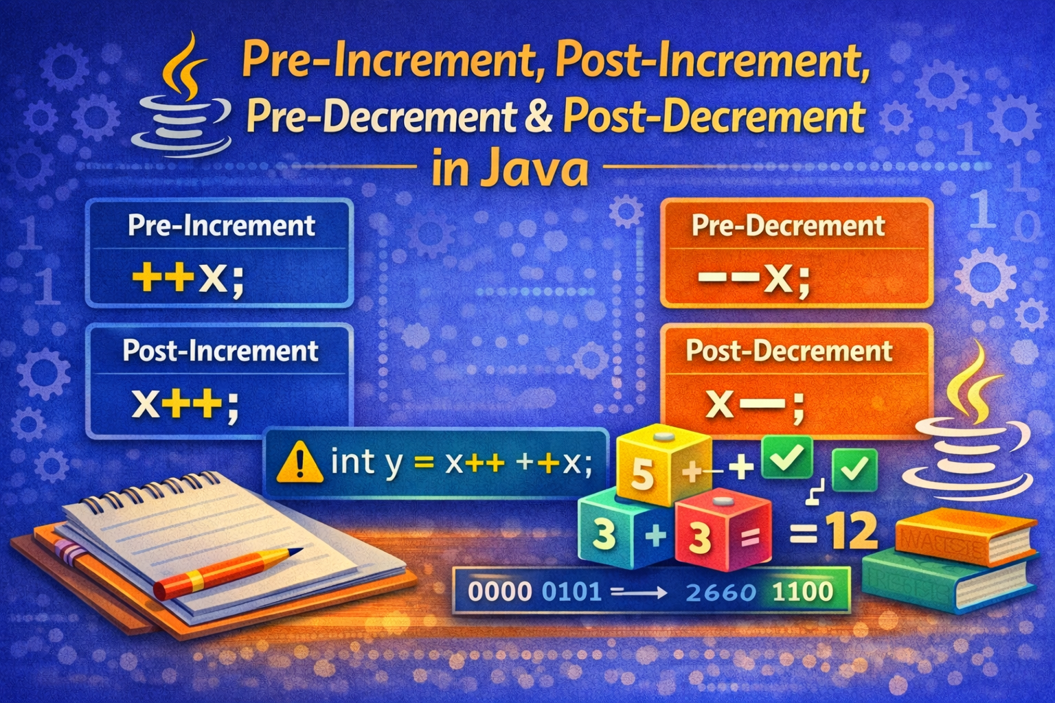 6-Pre-Increment and Post-Increment in Java: Tricky Examples and Common ...
