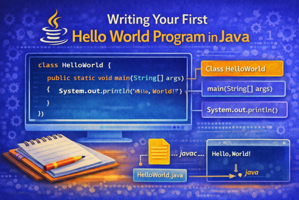 10-Writing your First Hello World Program in Java? Here is all you need ...